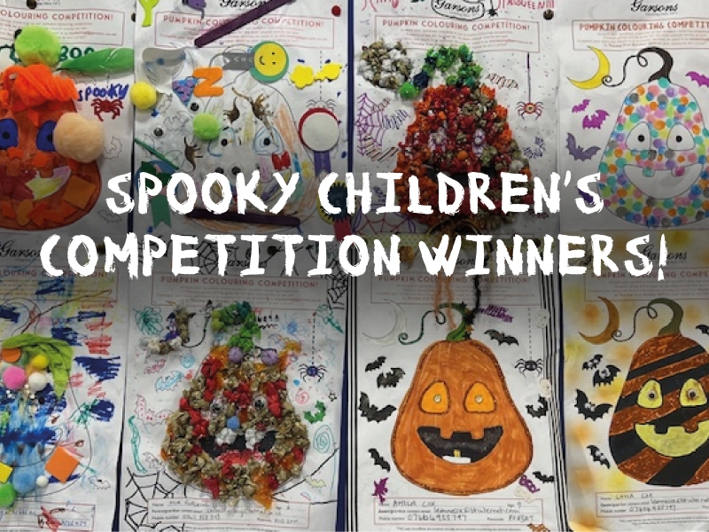 Halloween Spooky Children's Competition Winners - Garsons