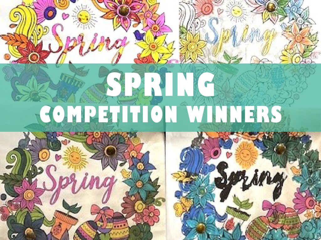 Spring Competition Winners - Garsons