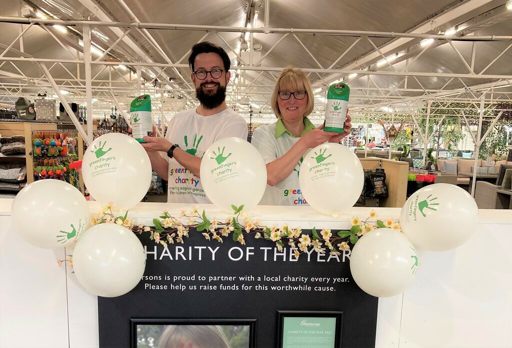 Thank you - our Charity of the Year 2022 - Garsons