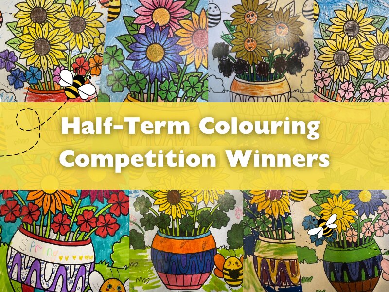 Un-Bee-Lievable Half Term Colouring Competition Winners - Garsons